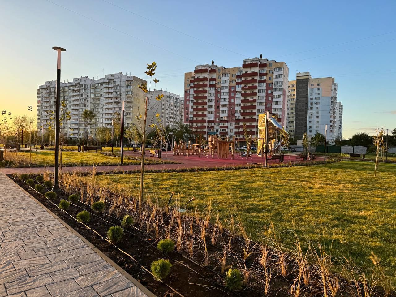 В Краснодаре готовят к открытию «Изумрудный» сквер